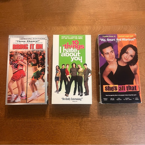 Media | Classic Teen Movie Vhs Collection Vintage Vhs Vhs Tapes | Poshmark